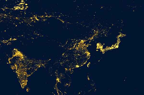 GaoHR | 2000-2013年全球夜间灯光数据