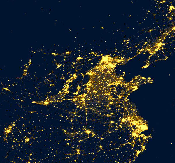 GaoHR | 2000-2013年全球夜间灯光数据