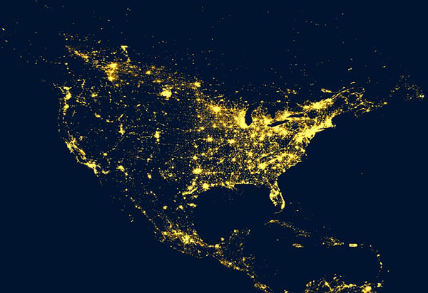 GaoHR | 2000-2013年全球夜间灯光数据